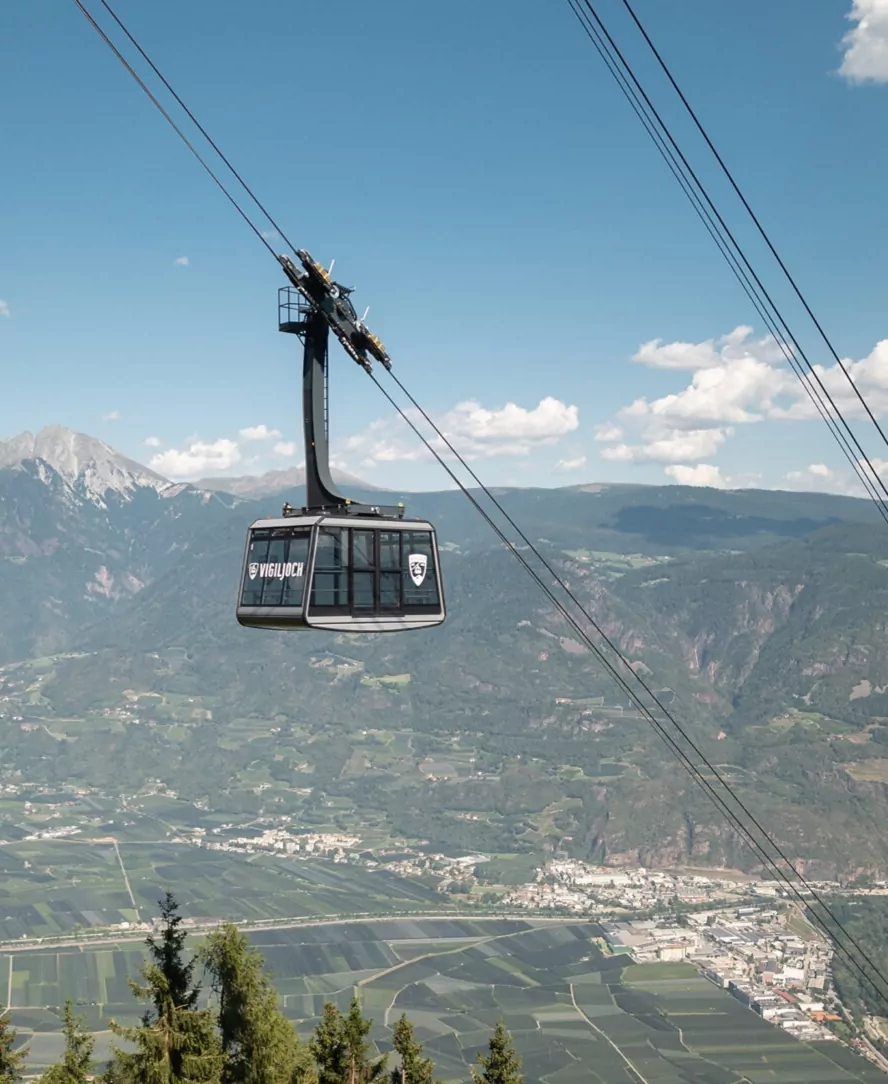Vigiljoch Seilbahn – Anreise zum vigilius mountain resort